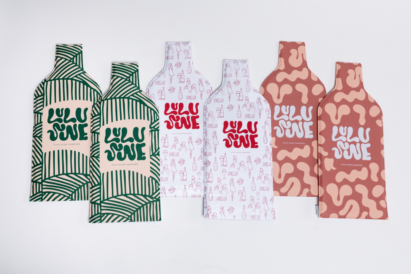 Wine Sleeve Travel Bundle 6-Pack – Lulu Vine
